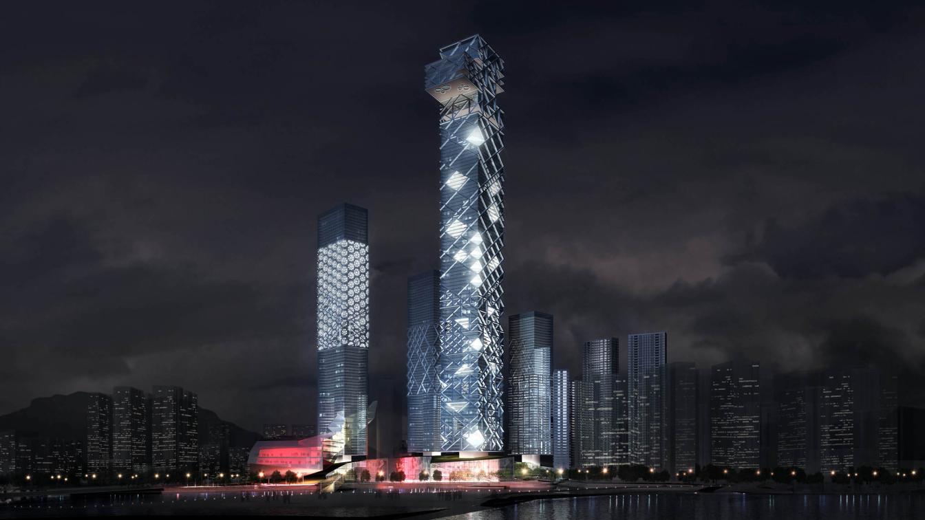 Guiyang Riverside Regeneration Masterplan - CLOU architects