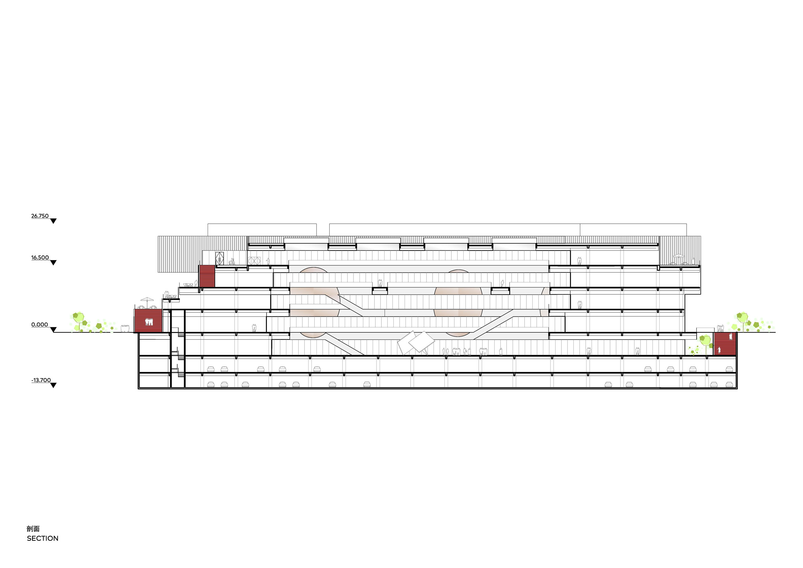 Play Stack-Rotterdam Life Plaza Shenyang - CLOU architects