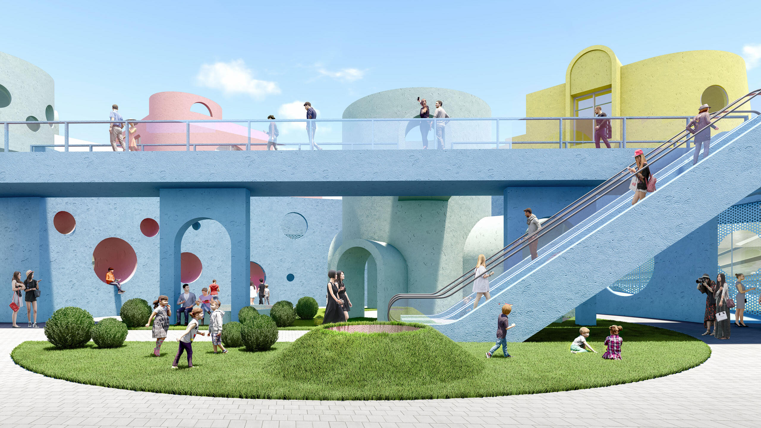 Sunac Meishan Lego Park - CLOU architects