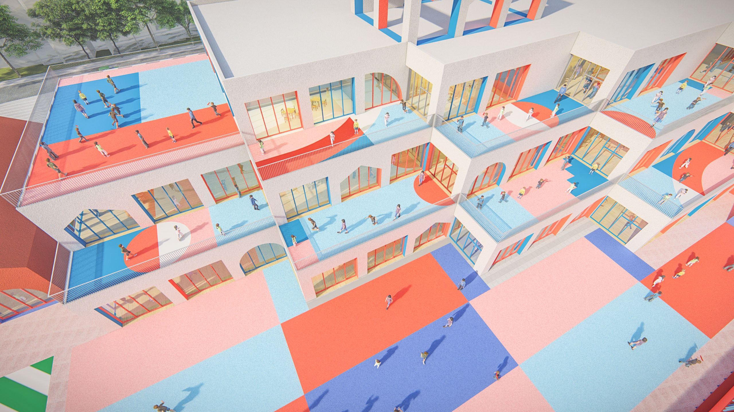 Golden Bund Kindergarten - CLOU architects
