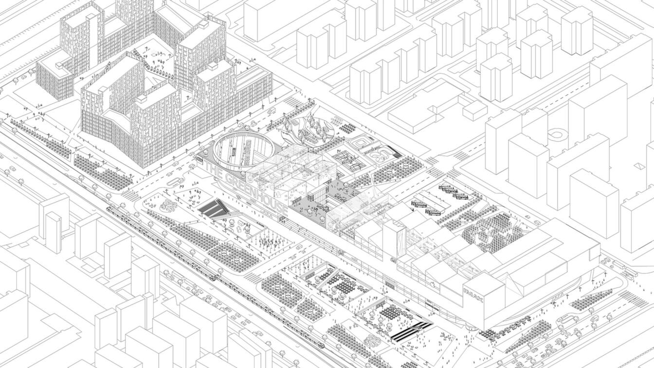 CLOU proposes ‘The Greenhouse’ as a centrepiece for a mixed use complex ...