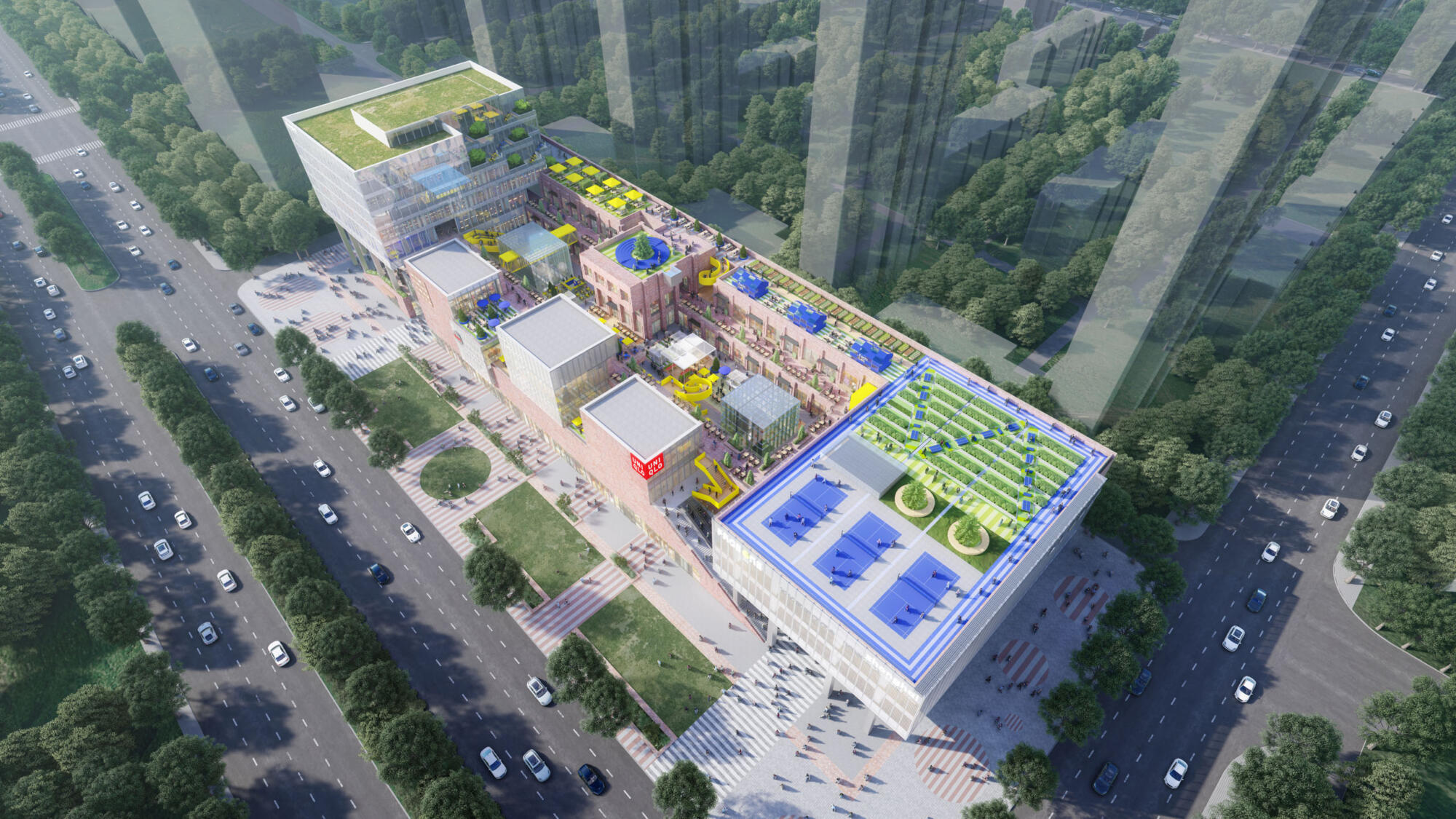 Shenyang Huanyu Plot J Mall - CLOU architects