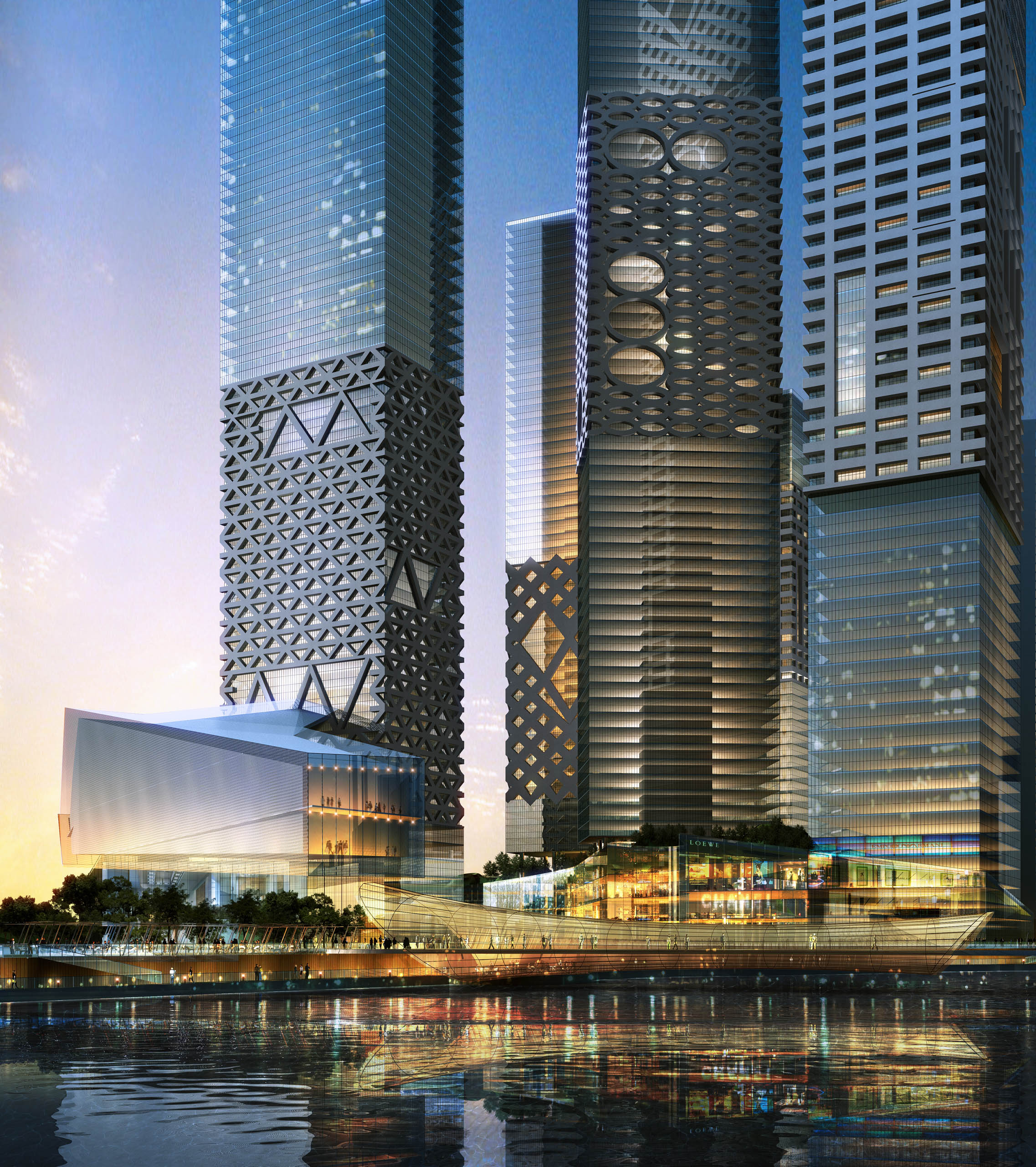 Guiyang Riverside Regeneration Masterplan - CLOU architects