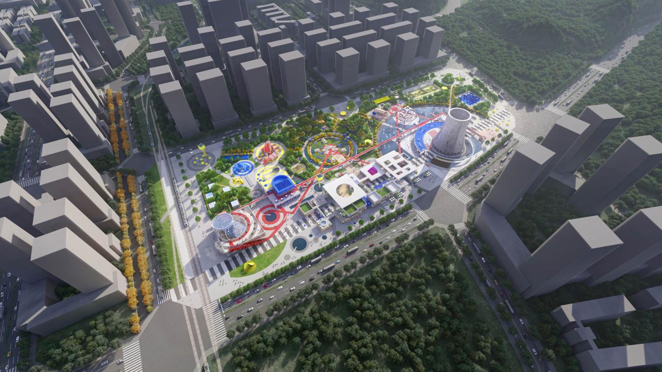 Jinmao Guiyang Fun Factory Industrial Park - CLOU architects