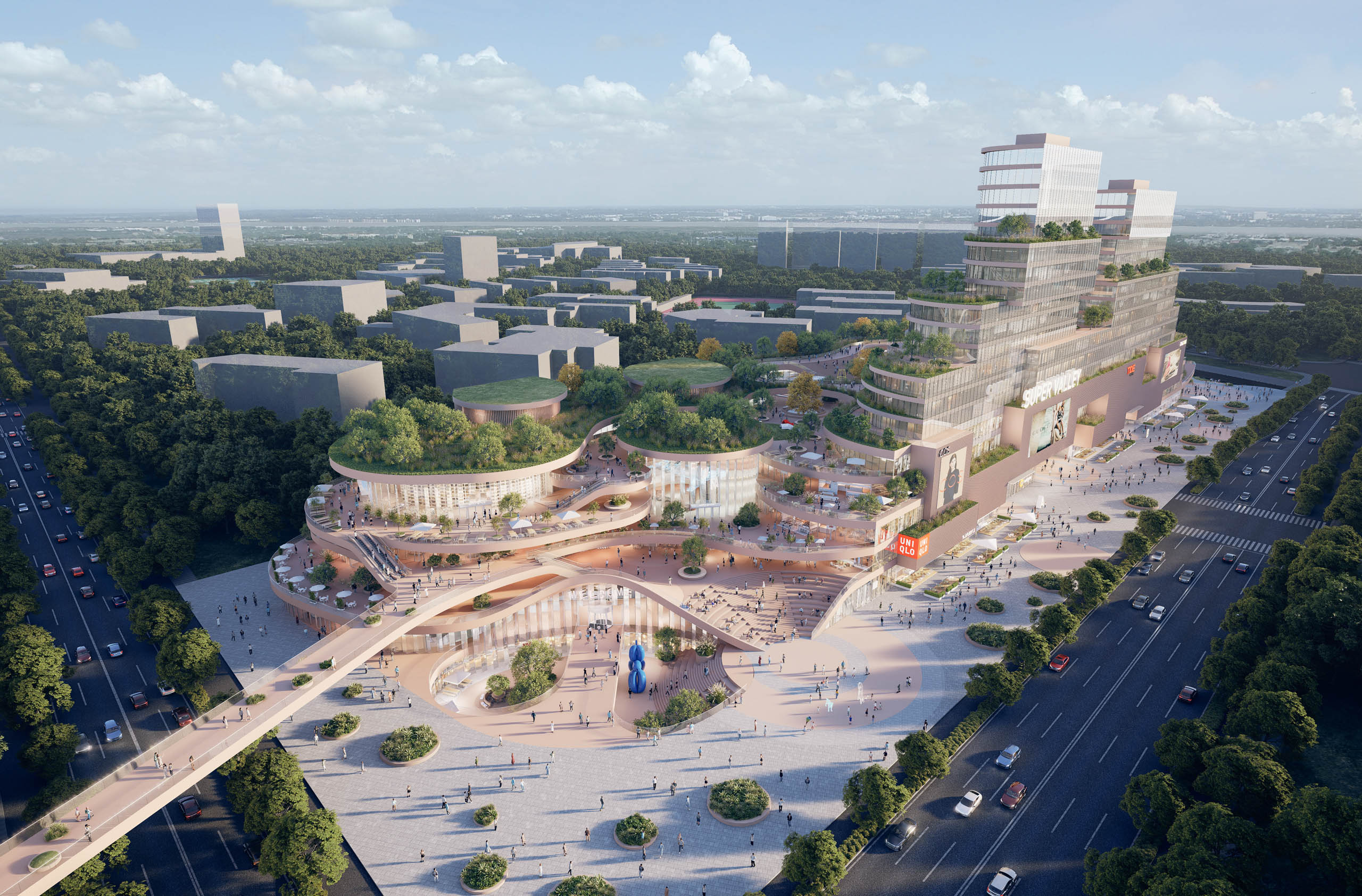 Rongtong Xiaoshan Super Mountain Park - CLOU architects