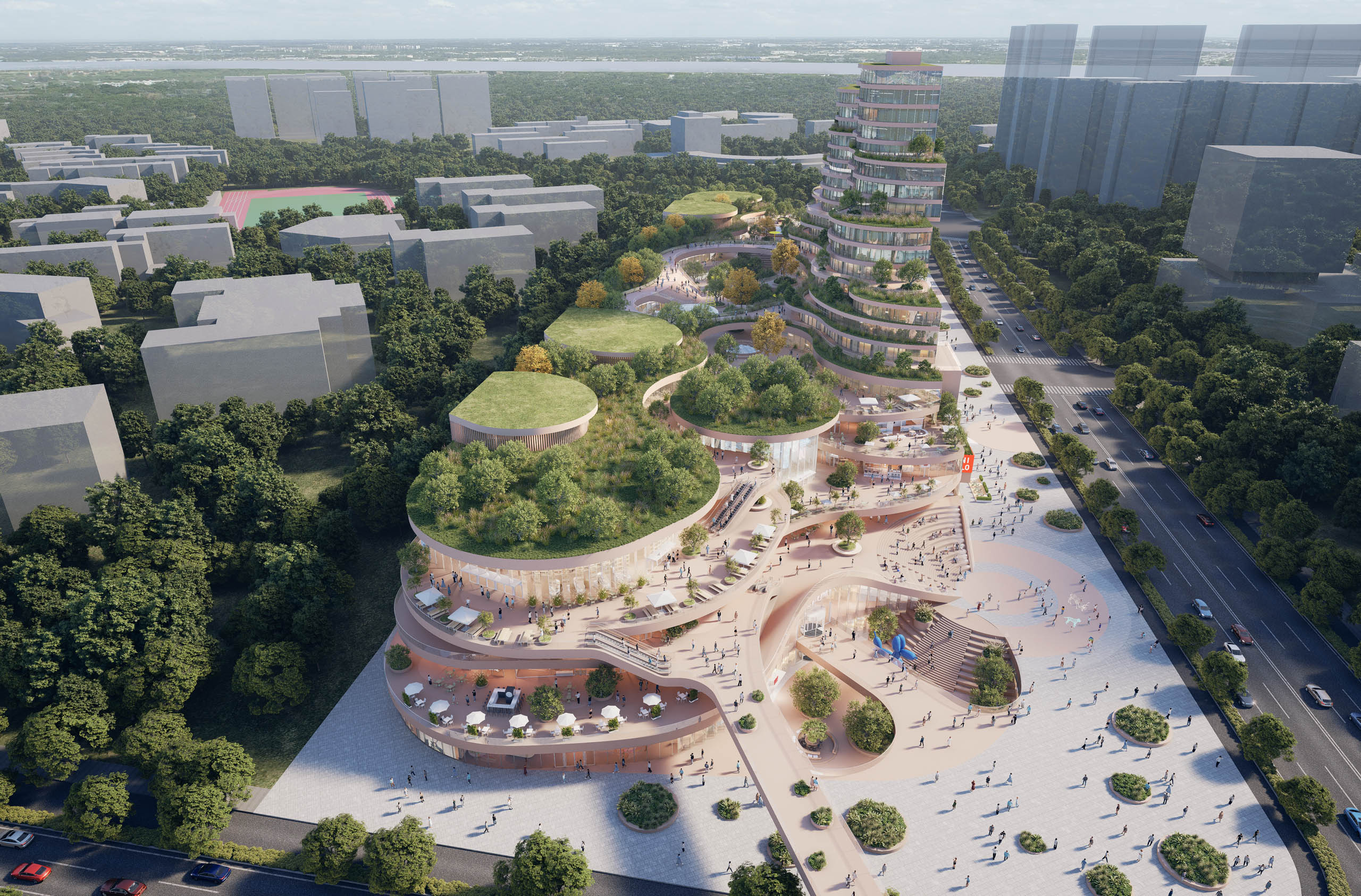 Rongtong Xiaoshan Super Mountain Park - CLOU architects