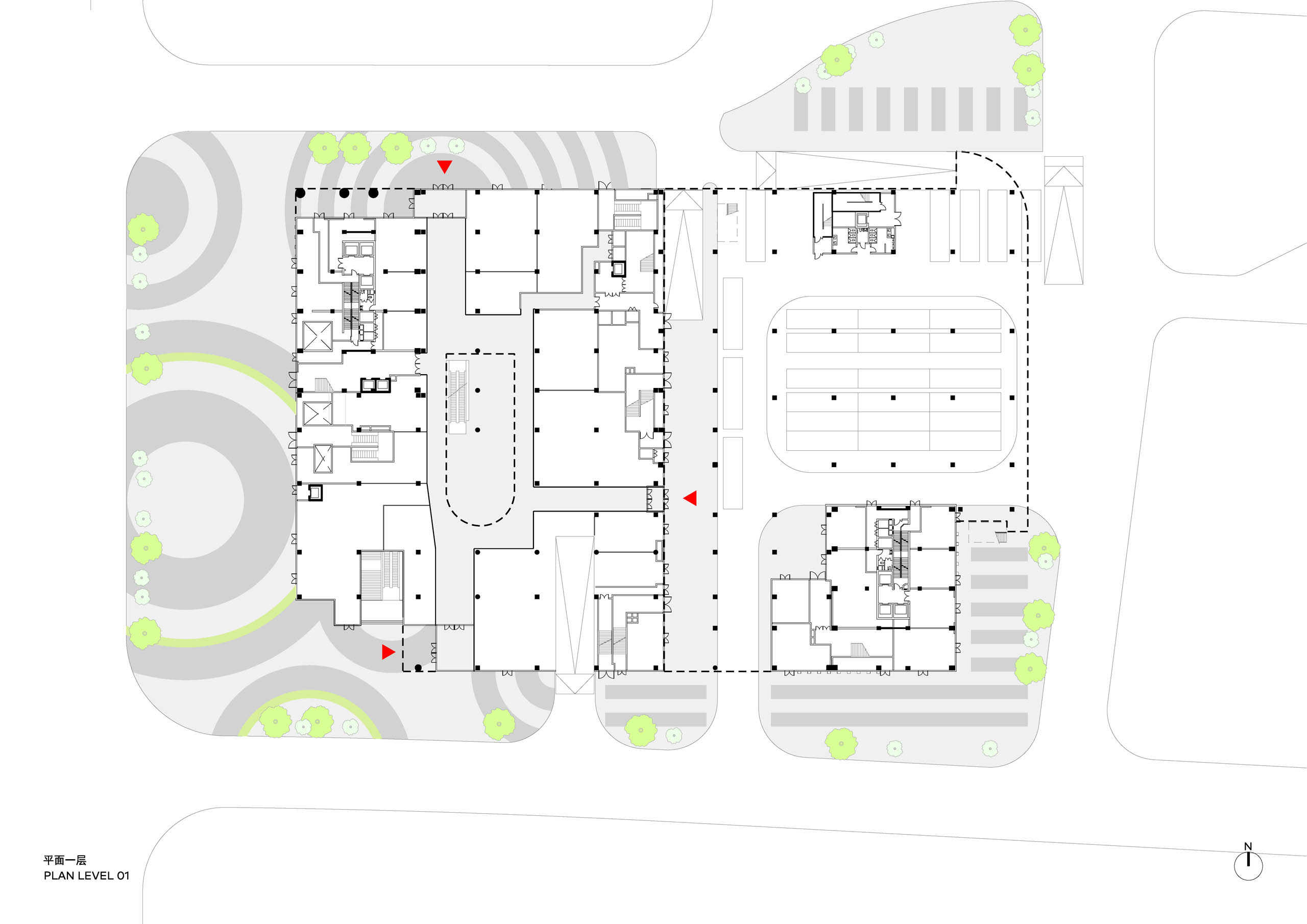 Vanke Tianjin Liqizhuang Mall and Bus Terminal - CLOU architects